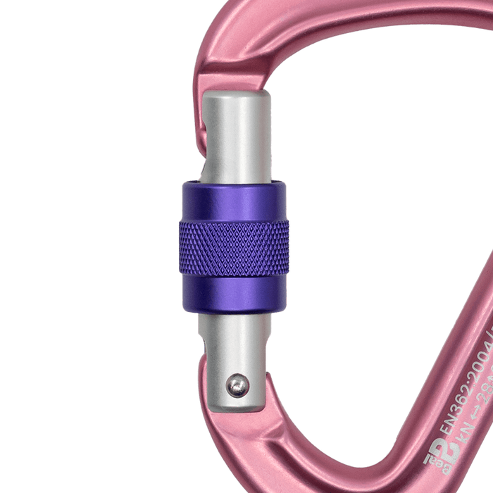 BE SAFE – HMS screwgate carabiner for belaying and rappelling | BEAL